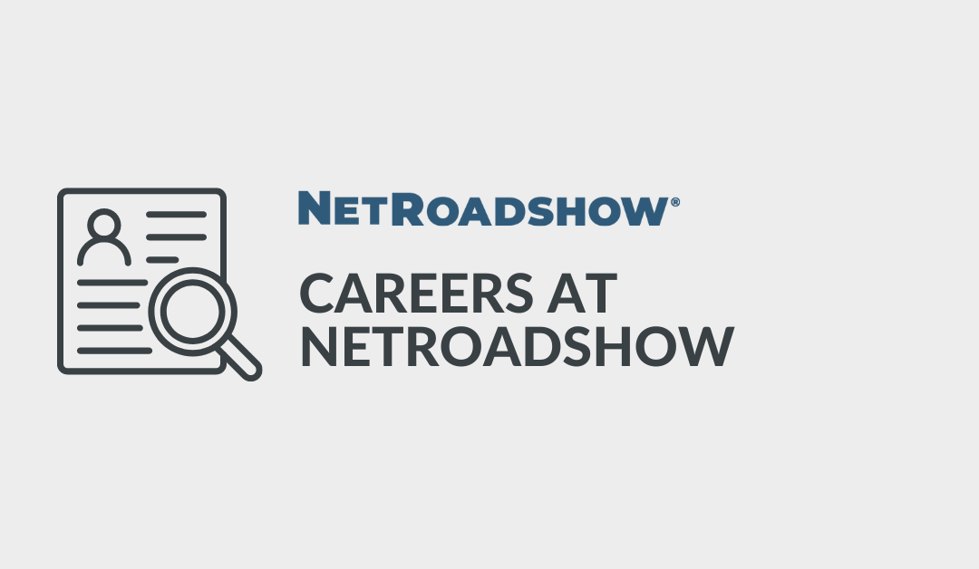 Careers - NetRoadshow
