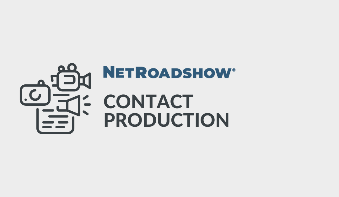 Contact Production - NetRoadshow