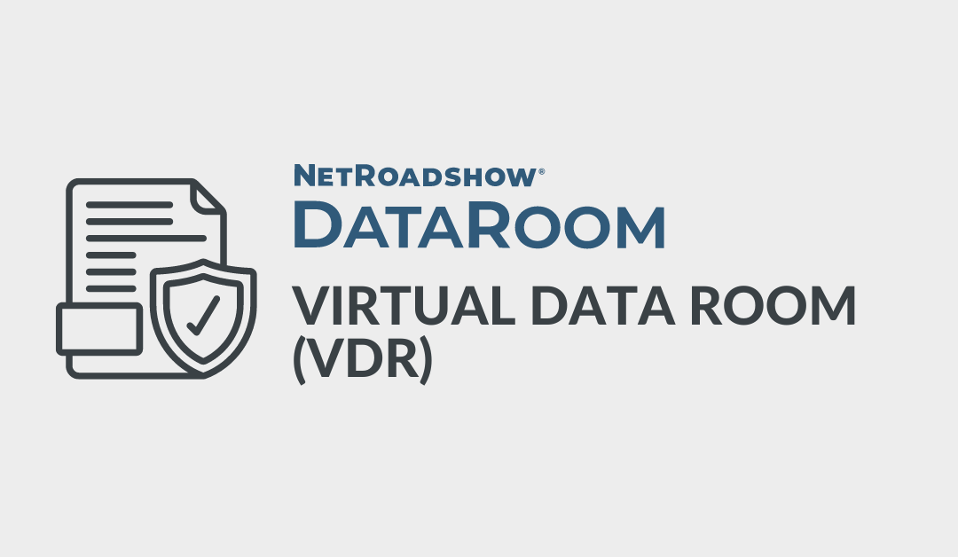 Virtual Data Room (VDR) - NetRoadshow