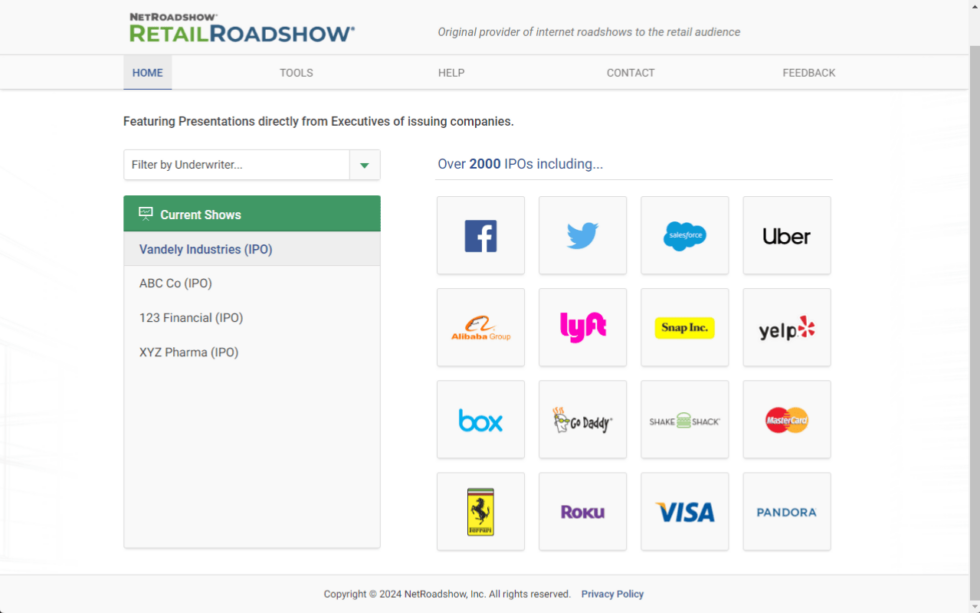 RetailRoadshow - NetRoadshow