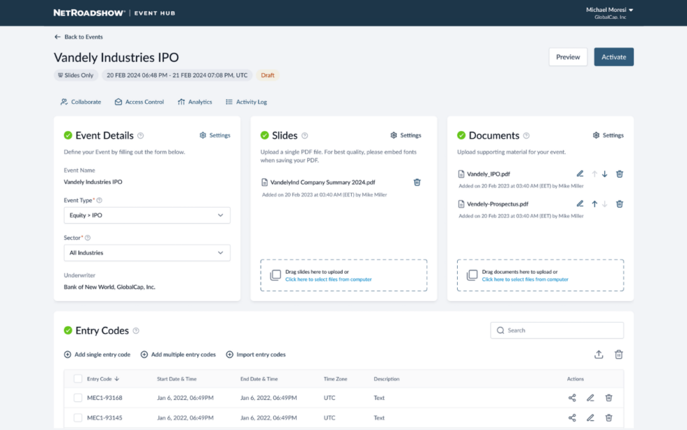 Digital Roadshows - NetRoadshow
